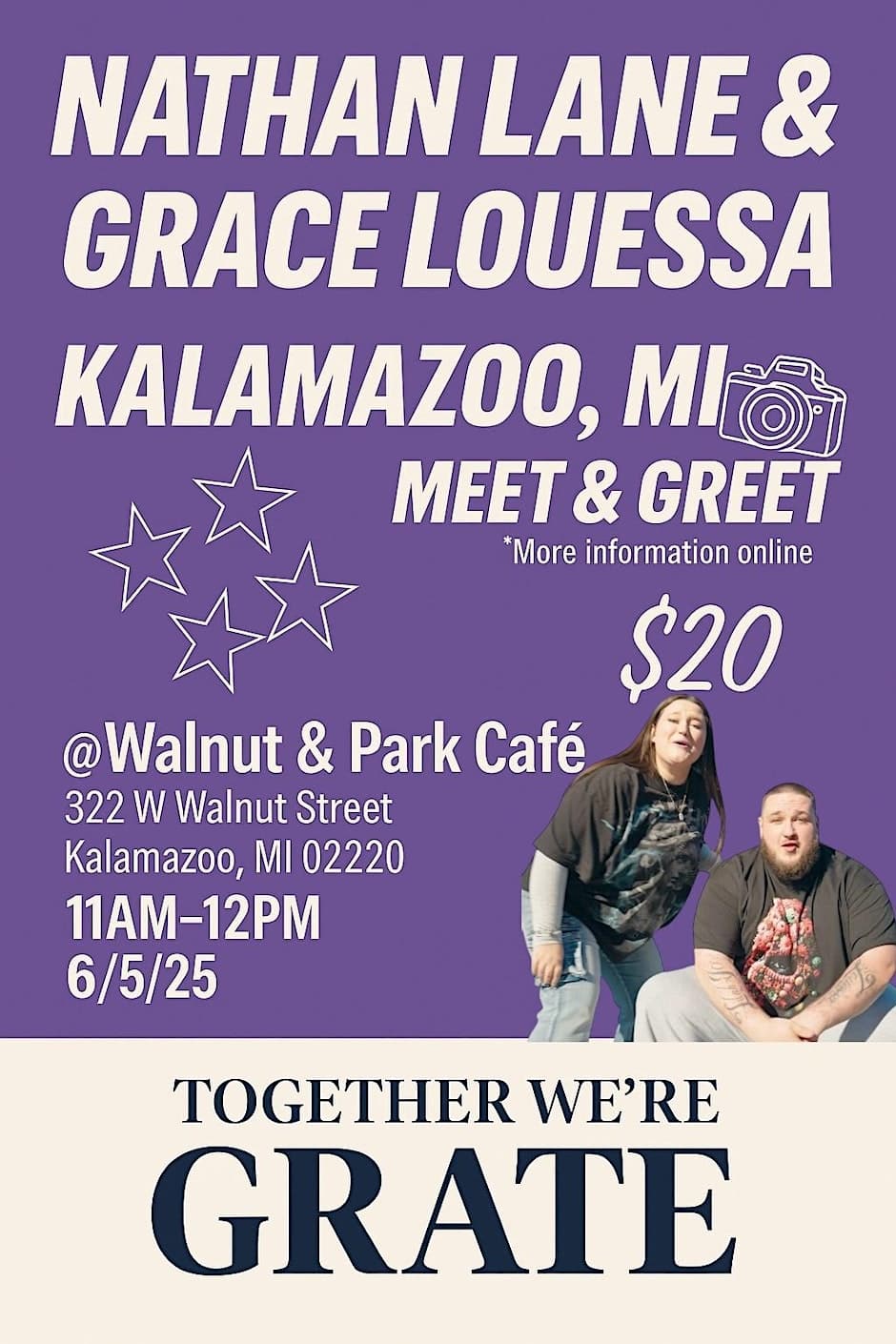 Nathan Lane & Grace Louessa - Kalamazoo Meet & Greet – NowKalamazoo