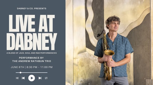 LIVE at Dabney with The Andrew Rathbun Trio – NowKalamazoo