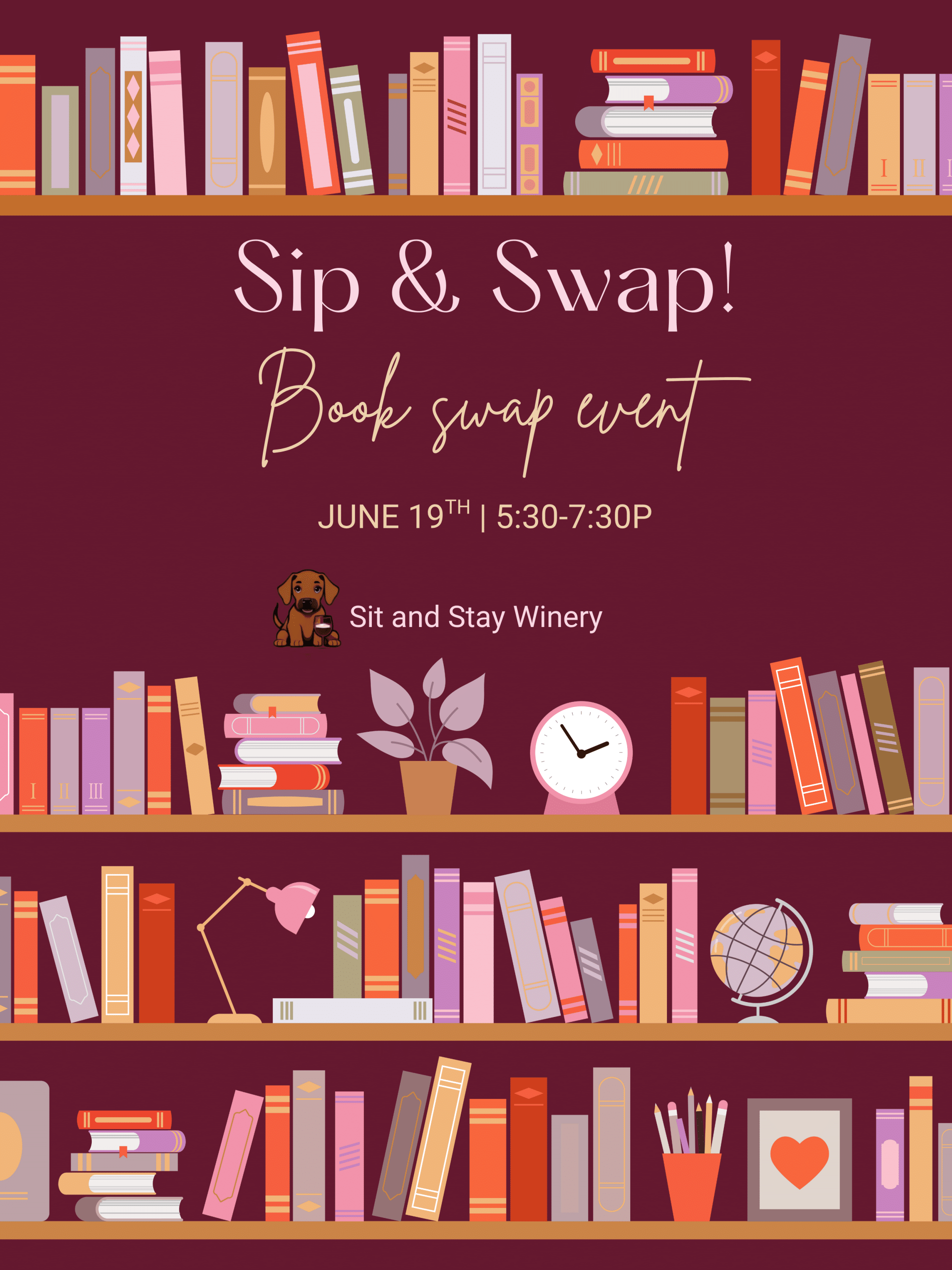 Sip & Swap - Book Swap Event – NowKalamazoo