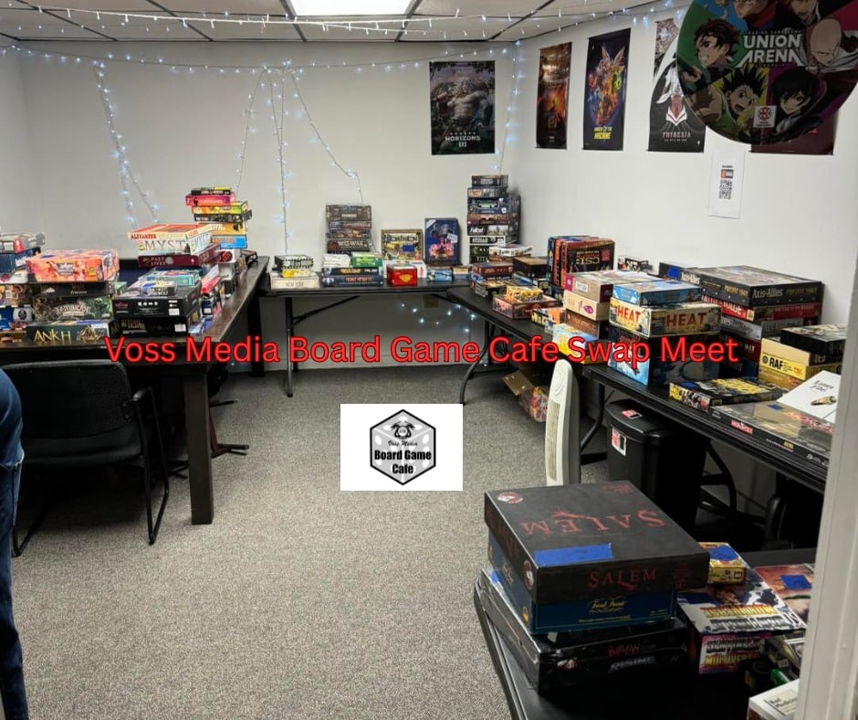 Voss Media Board Game Cafe semi-annual Board Game Swap Meet – NowKalamazoo